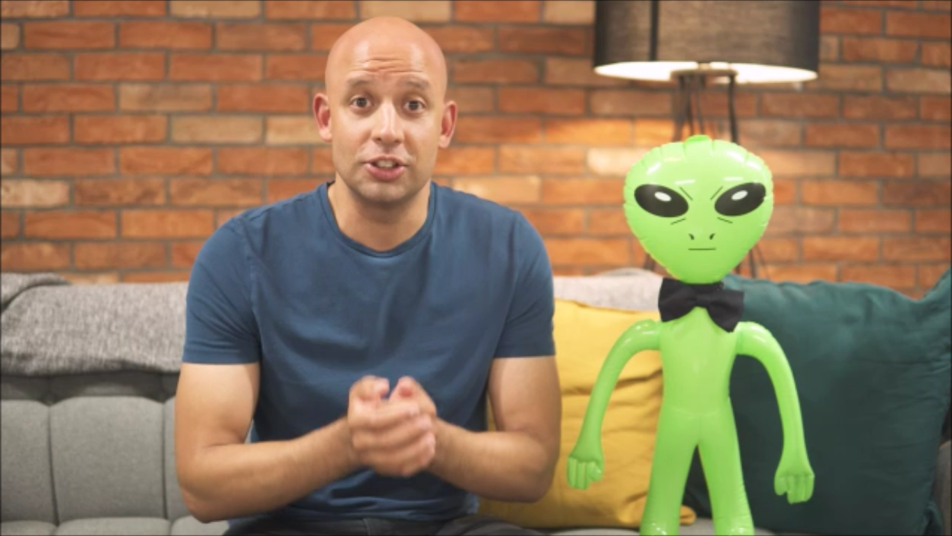 Atul and Alien – Couch | Atul's Earth